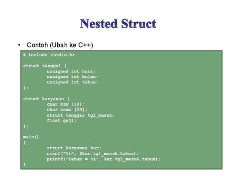 algoritma dan struktur data pointer pada struct definition