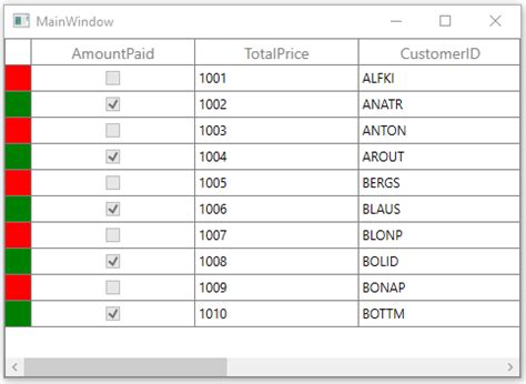 Wpf Datagrid Column Header Style