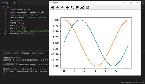 python3 matplotlib numpy画函数图像 python314159的博客 csdn博客