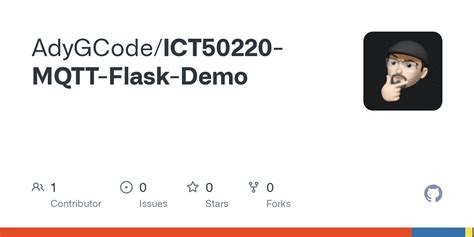 GitHub AdyGCode ICT50220 MQTT Flask Demo