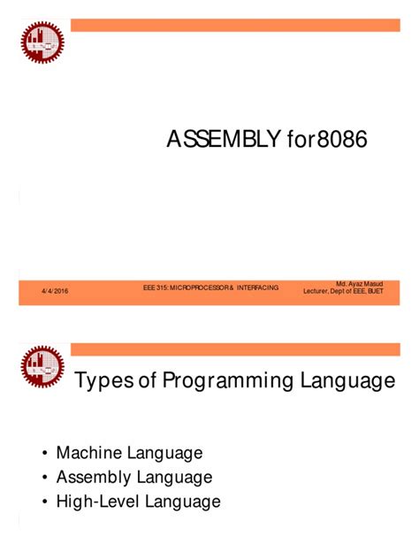 8086 assembly 1 pdf pdf assembly language instruction set