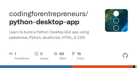 GitHub Codingforentrepreneurs Python Desktop App Learn To Build A