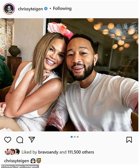 Chrissy Teigen Puts On A Busty Display In A Plunging White Dress With A Regal Gold Tiara Daily