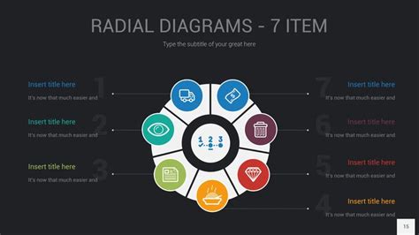 Circle Diagrams PowerPoint Illustrator Template Preview GraphicRiver