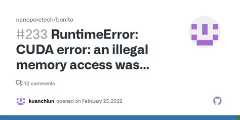 Runtimeerror Cuda Error An Illegal Memory Access Was Encountered