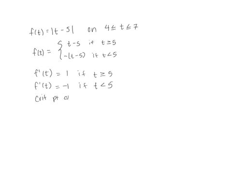 solved in exercises 21 40 find the absolute maximum and minimum values of each function on the