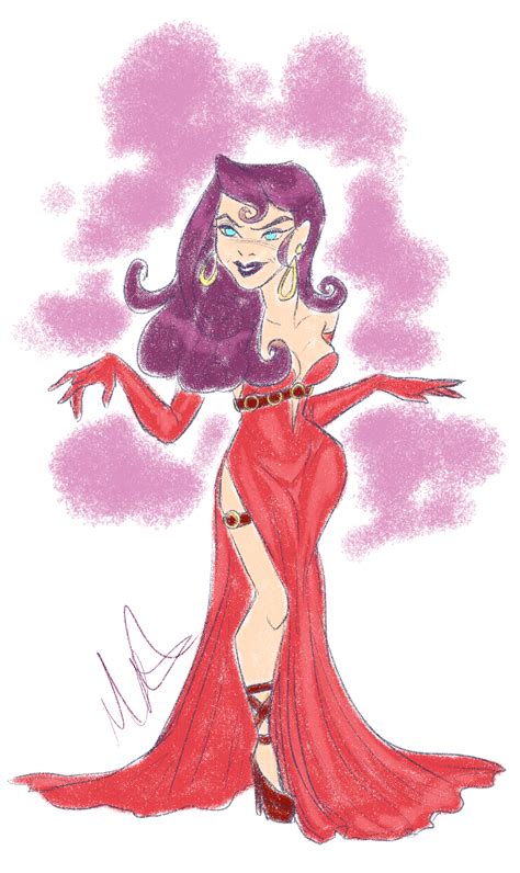 Circe From Justice League Unlimited Rdrawing