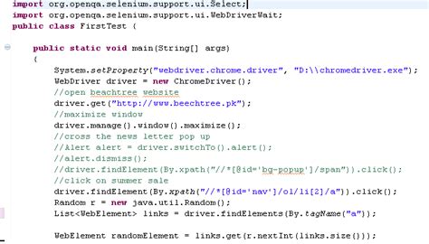 eclipse fetch all links under in a specific class selenium webdriver java stack overflow