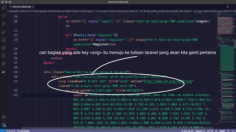 TUTORIAL LARAVEL 8 UNTUK PEMULA CARA MENAMPILKAN DAN MENGGANTI