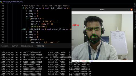 GitHub Hmbadhon Robotics Face Eye Detection Check Blinking