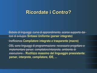 Dsl In Lisp E Java PPT