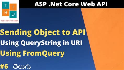using fromquery attribute in asp core web api youtube