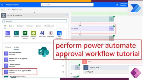 Perform Power Automate Approval Workflow Tutorial With SharePoint YouTube