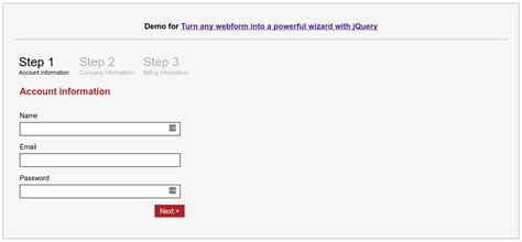 6 jquery form wizard plugins laptrinhx