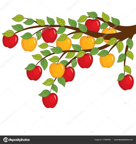 Bare Apple Tree Clip Art