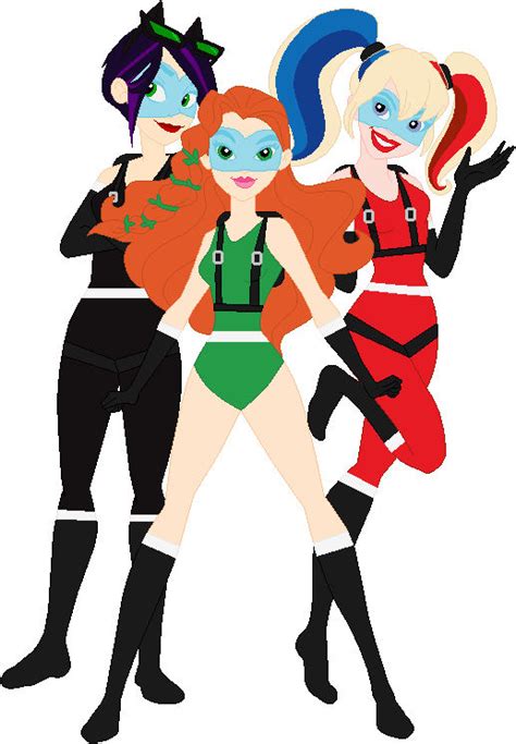 The Gotham City Sirens Are Ready For Action By Sturk Fontaine On Deviantart