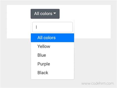 19 Bootstrap Select Dropdown With Search Box Tutorial Examples CodeHim