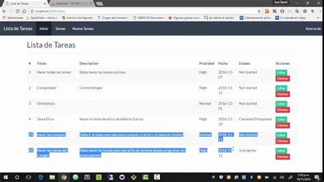 tasks crud nodejs express mysql bootstrap youtube