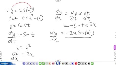 derivative of composite function youtube