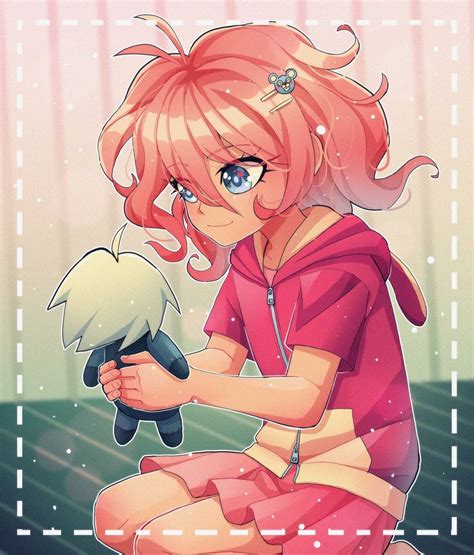 Iruma Miu And Keebo Danganronpa And 1 More Drawn By Cheer