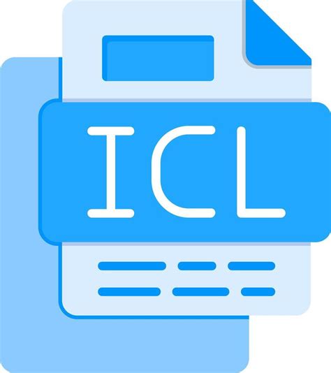 ICL File Flat Icon 47213306 Vector Art At Vecteezy