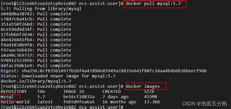 docker安装和删除mysql5 7 docker删除mysql csdn博客