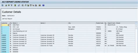 Write Header Report Abap