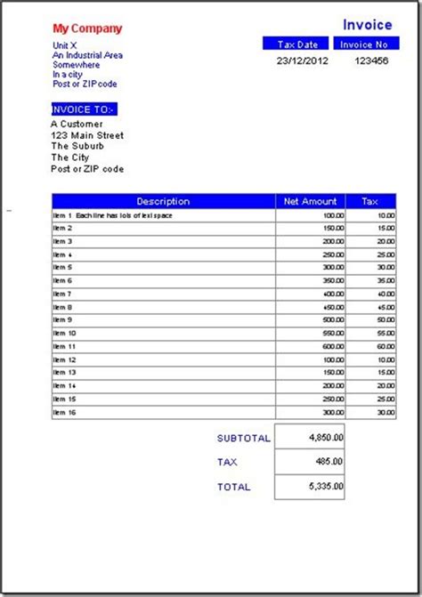 Printing A DataGridView In An Invoice With Visual Basic Express