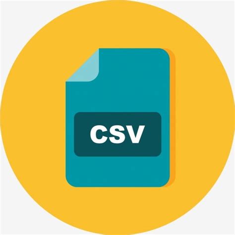 Csv Vector Hd PNG Images Vector Csv Icon Csv Icons Csv Document PNG