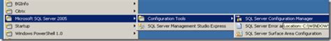 how to setup and configure sql 2005 express ict freak nl