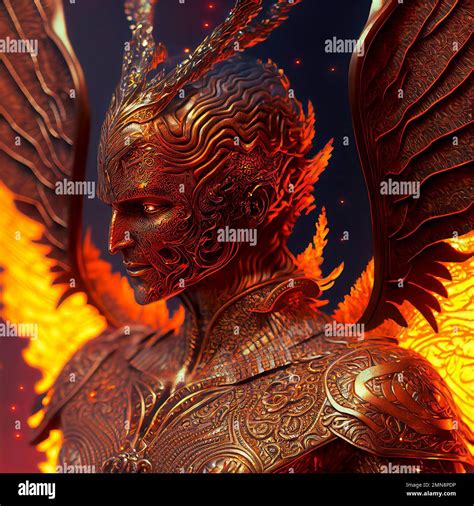 Azazel A Fallen Angel Responsible For Introducing Humans To Forbidden Knowledge Stock Photo Alamy