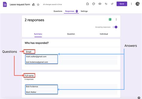 How To Retrieve Your Google Form Responses Documentation Form