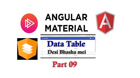 angular material tutorial angular material data table example data table in angular material