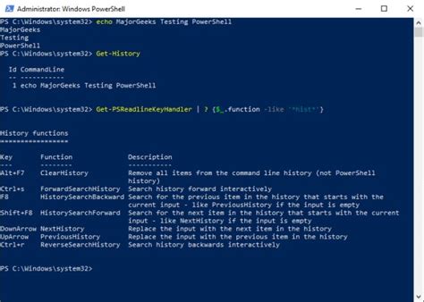 you can see all the command from your current session only by typing in get history optionally
