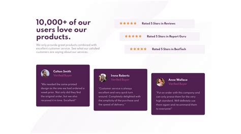 frontend mentor social proof section using html and css coding challenge solution