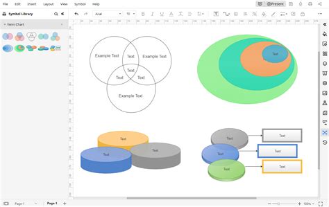 how to make a venn diagram in excel edrawmax online