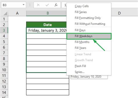 Excel AutoFill Using Fill Handle Tool Or Keyboard Shortcut Software