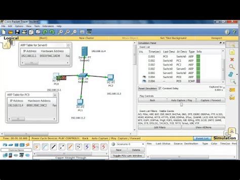 9 Simulation Of ARP RARP Using Cisco Packet Tracer Networks