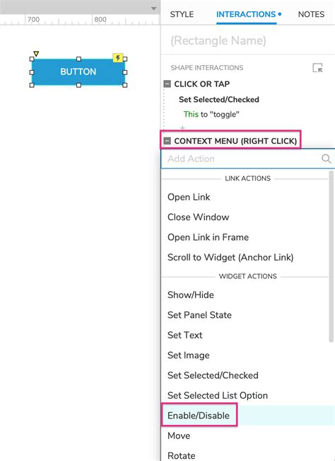 Interactive Button Tutorial Axure Docs