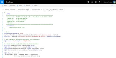 powershell onedrive script editing available max trinidad the powershell front