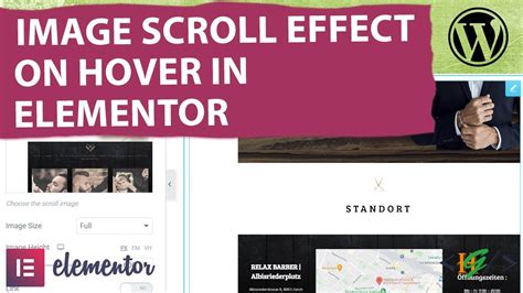 How To Create Image Scroll On Hover In Elementor WordPress YouTube