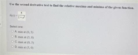 solved determine the critical numbers of the given function