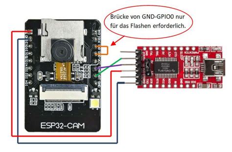 I2 ESP32 Cam Flashen Auf Tasmota Weidera De