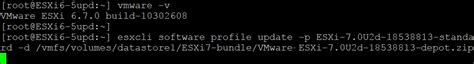 How To Upgrade ESXi 6 7 To 7 And 7 0 U2 Multiple Methods