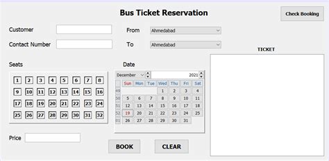 Bus Ticket Reservation System Using Java And Mysql Ayushi