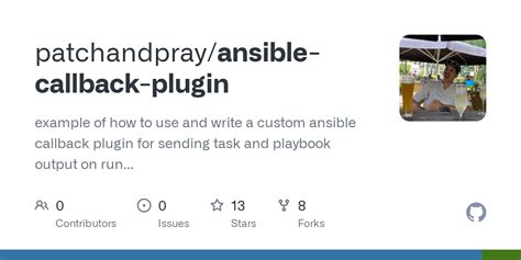 GitHub Patchandpray Ansible Callback Plugin Example Of How To Use