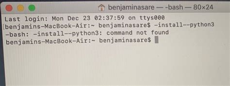 Python X How To Install Python On Mac Stack Overflow
