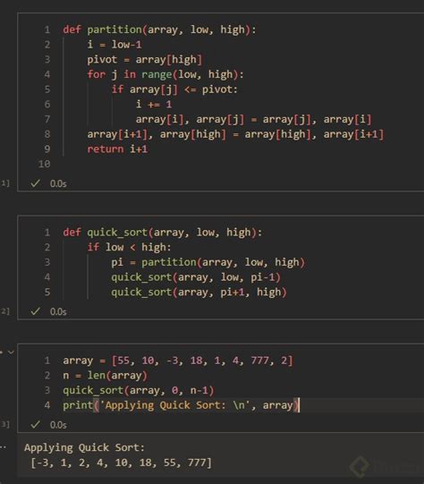implementando quicksort con python main code platzi