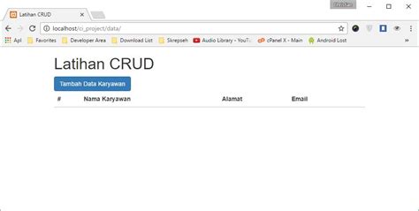 Contoh Aplikasi Crud Php Mysql Sederhana Dengan Tampilan Bootstrap