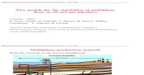 pdf two models for the simulation of multiphase flows in oil and gas pipelines pdfslide